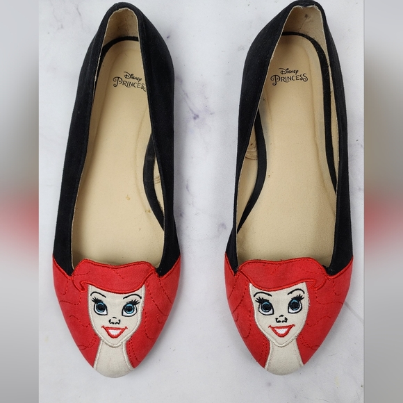 torrid | Shoes | Sale Torrid Disney Little Mermaid Suede Flats | Poshmark